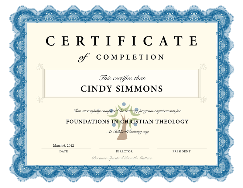 Certificate Sample Certificates Templates Free