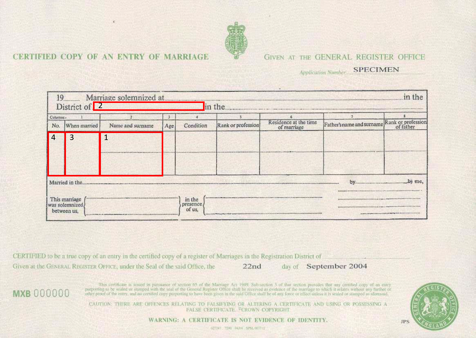 Marriage Certificate Uk Certificates Templates Free