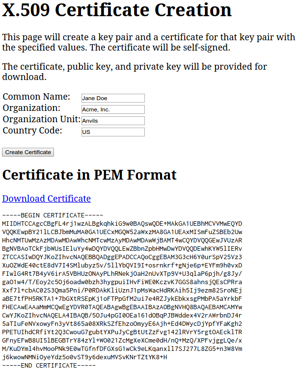X 509 Certificate Example Certificates Templates Free